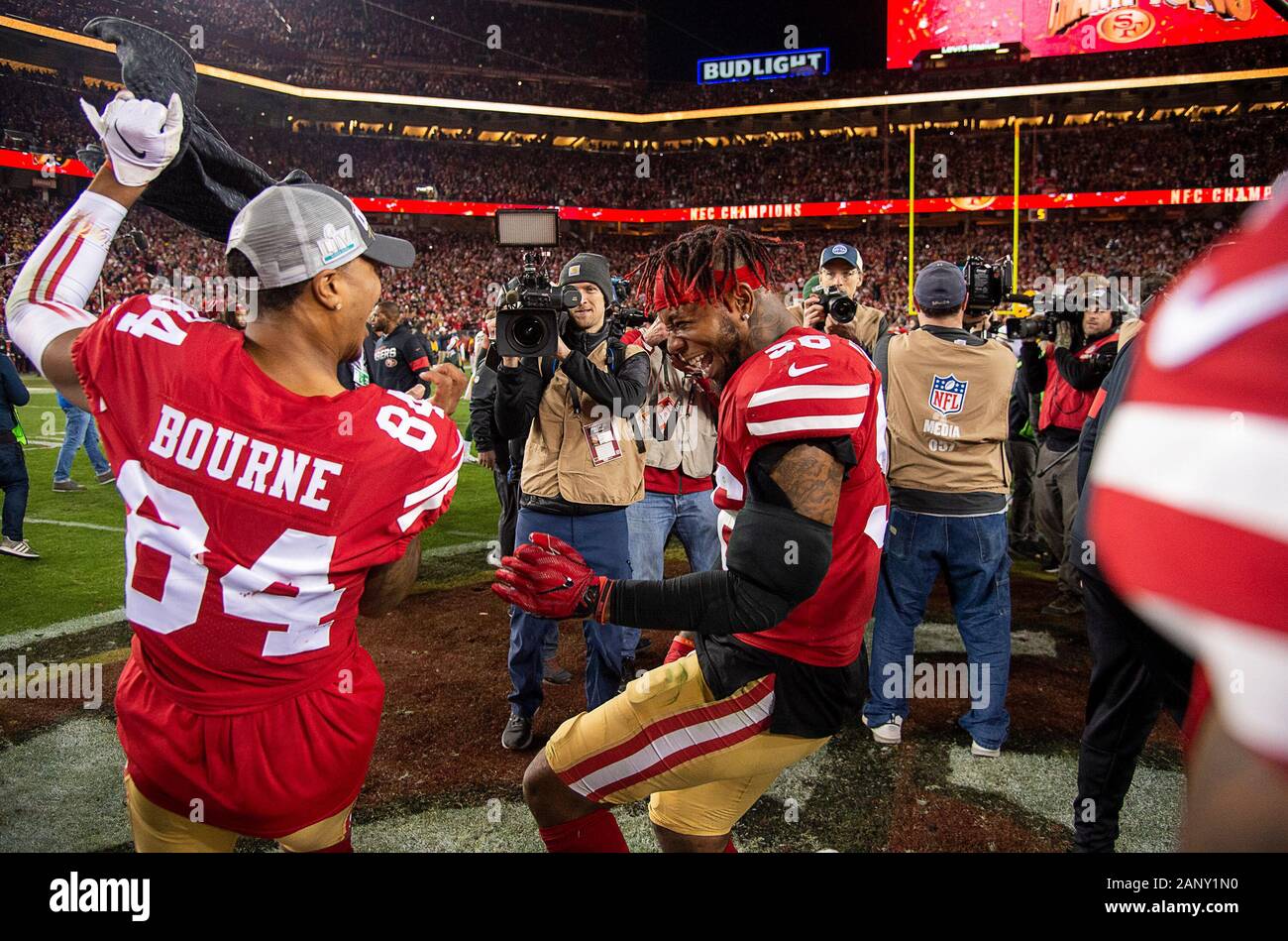 Santa Clara, CA, USA. 19 Jan, 2020. San Francisco 49ers wide receiver ...