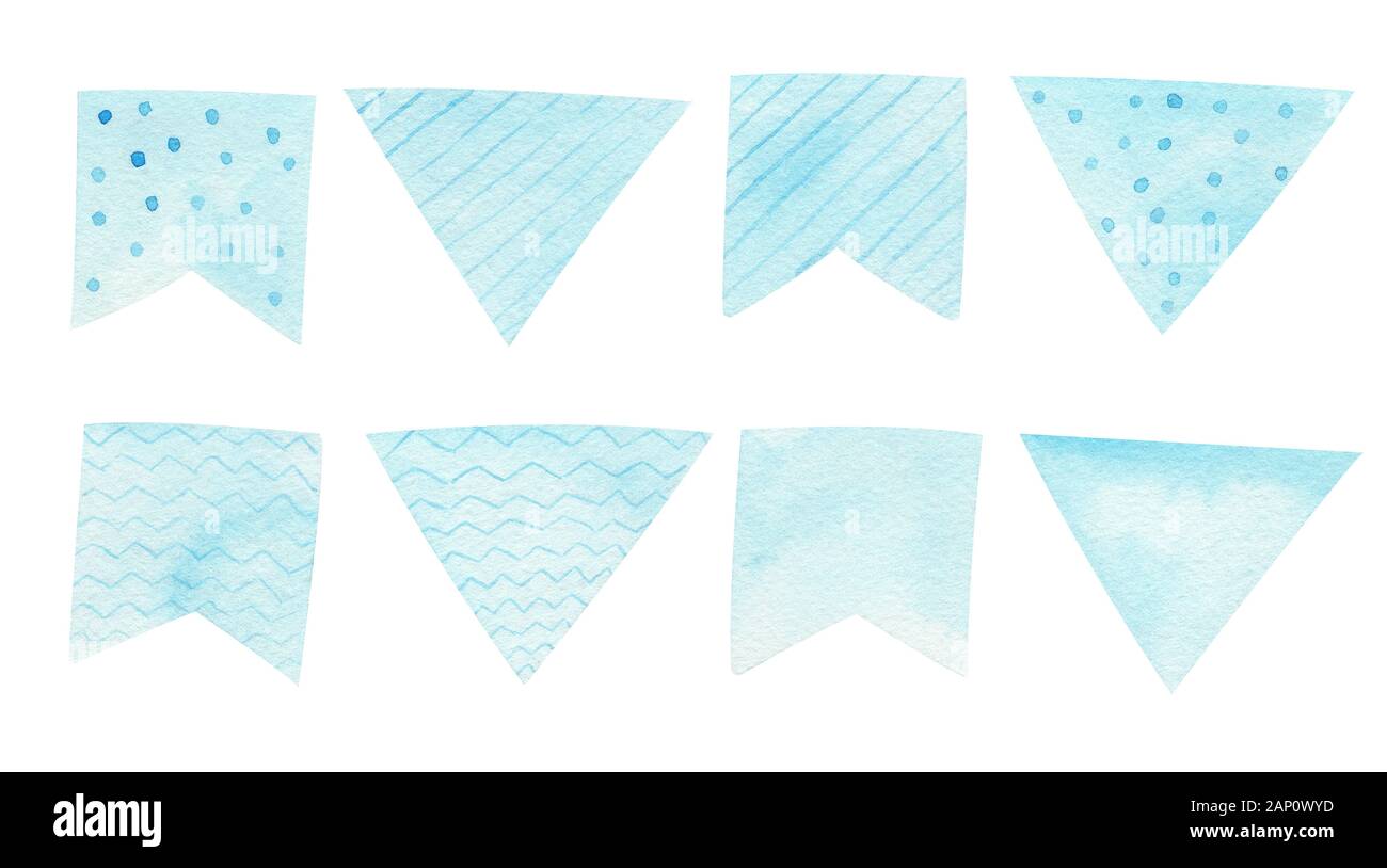 Aquarell Girlande Stockfotos und -bilder Kaufen - Alamy