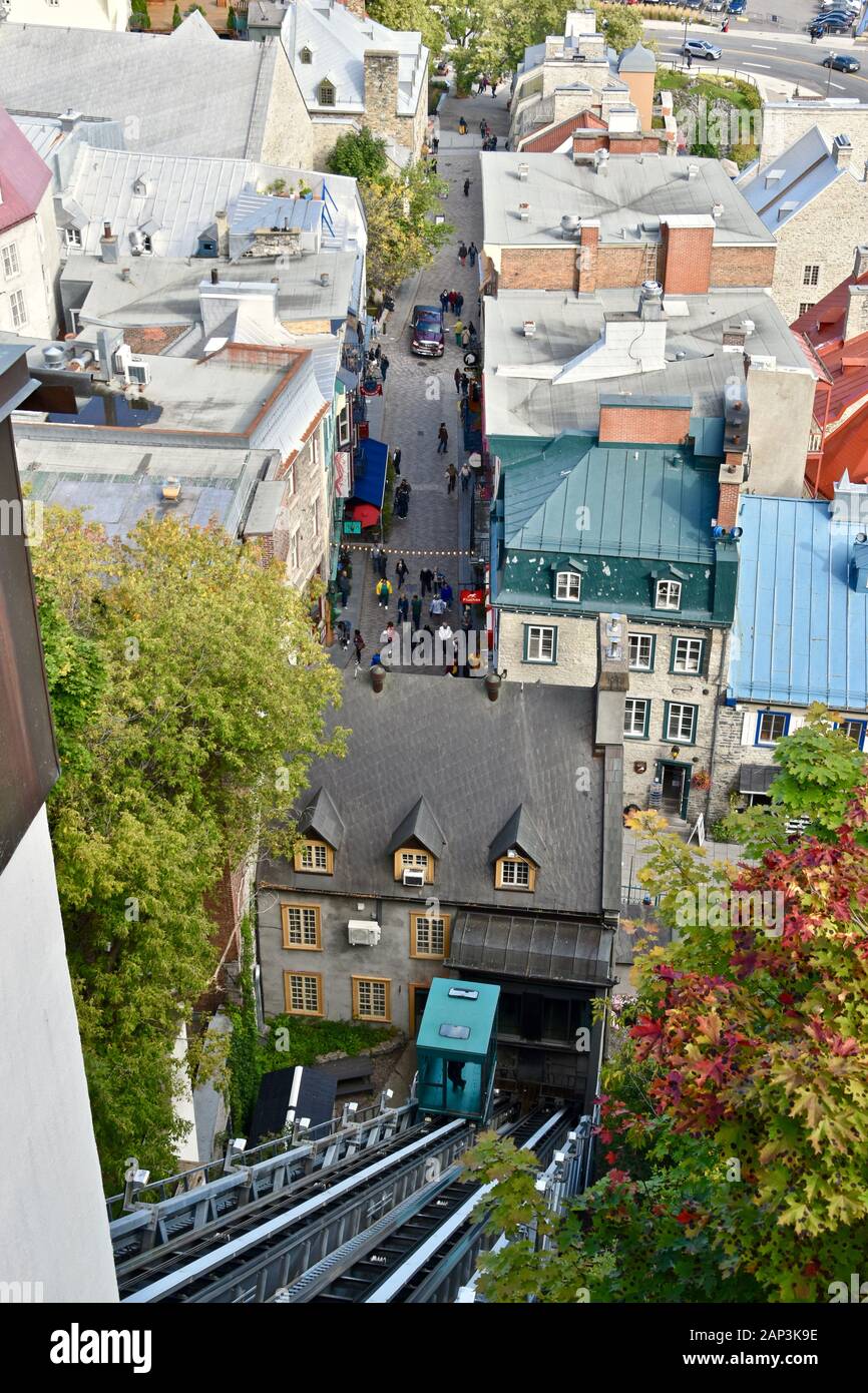 Funiculaire de quebec -Fotos und -Bildmaterial in hoher Auflösung – Alamy