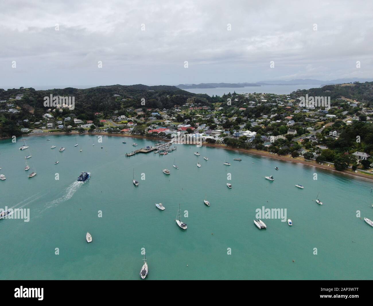 Russell, Bay of Islands/Neuseeland - 30. Dezember 2019: Das Scenic and ...