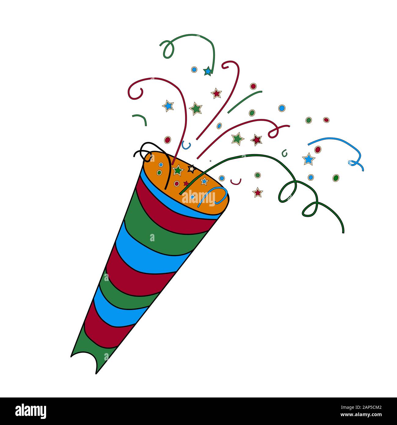 Cartoon fire cracker Stock-Vektorgrafiken kaufen - Alamy