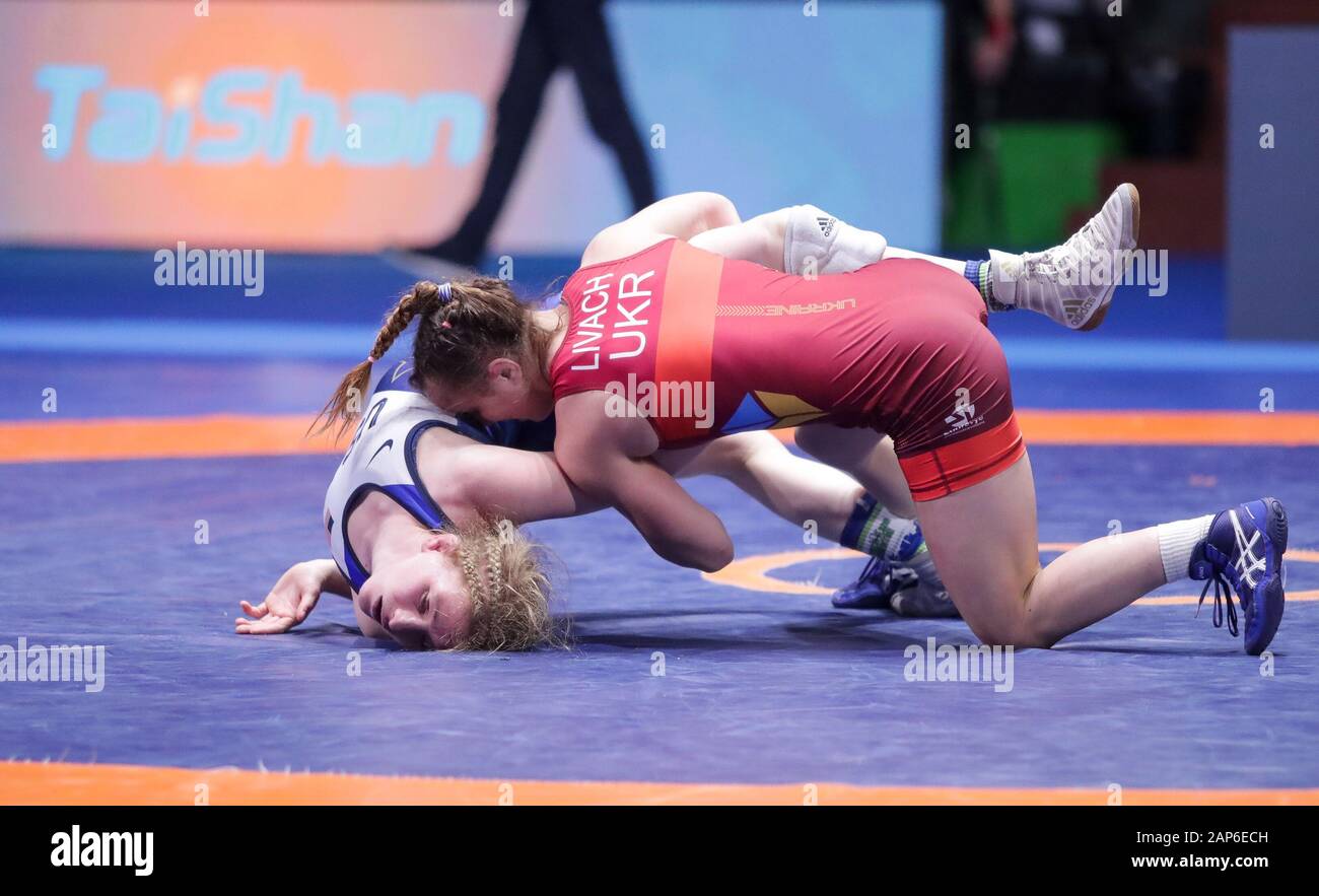 17. Januar 2020 Rom, Italien Restling, International Tournament ...