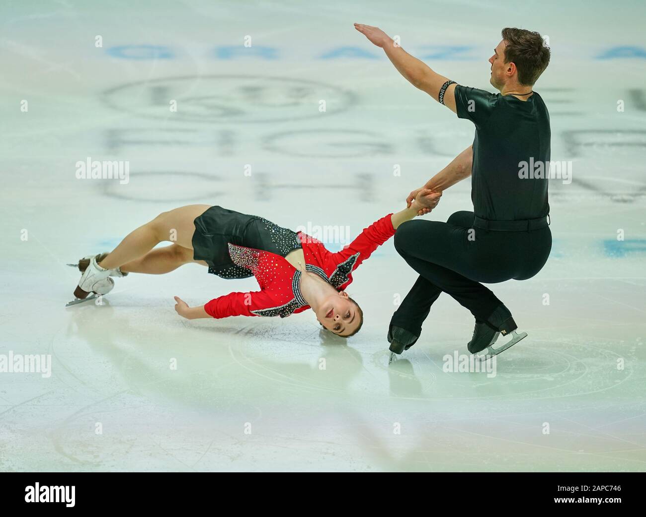 Daria danilova und michel tsiba aus den niederlanden -Fotos und ...