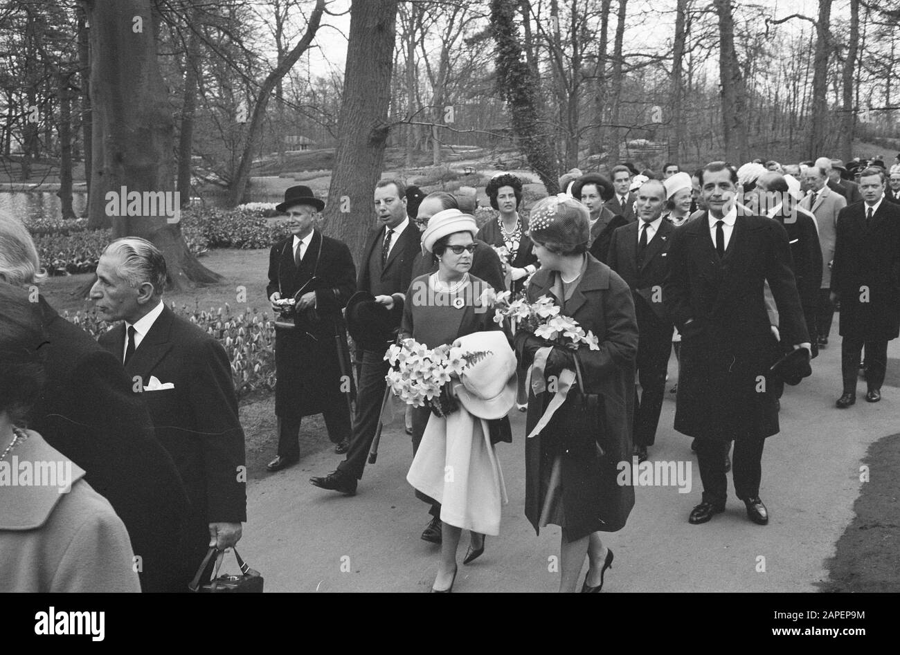 Besuchen Sie die Königlichen Gäste Keukenhof (Fabiola und Boudewijn ...