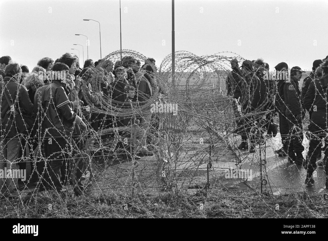 Blockade-Atomkraftwerk in Dodewaard, Nummer 33, 34 und 35 ...