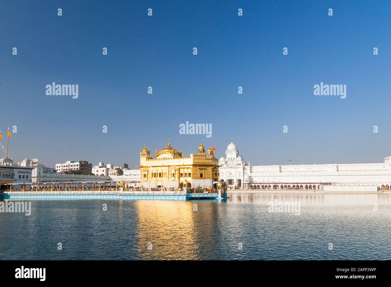 Goldener Tempel von Sikh, auch Harmandir Sahib, heiligster Gurdwara des ...