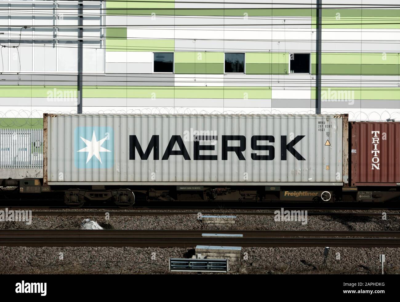 Container Train Stockfotos und -bilder Kaufen - Alamy