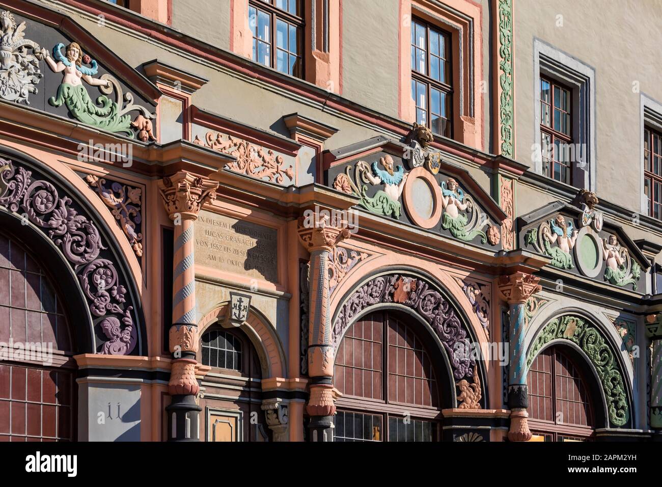 Deutschland, Thüringen, Weimar, Altstadt, Markt, Marktplatz ...