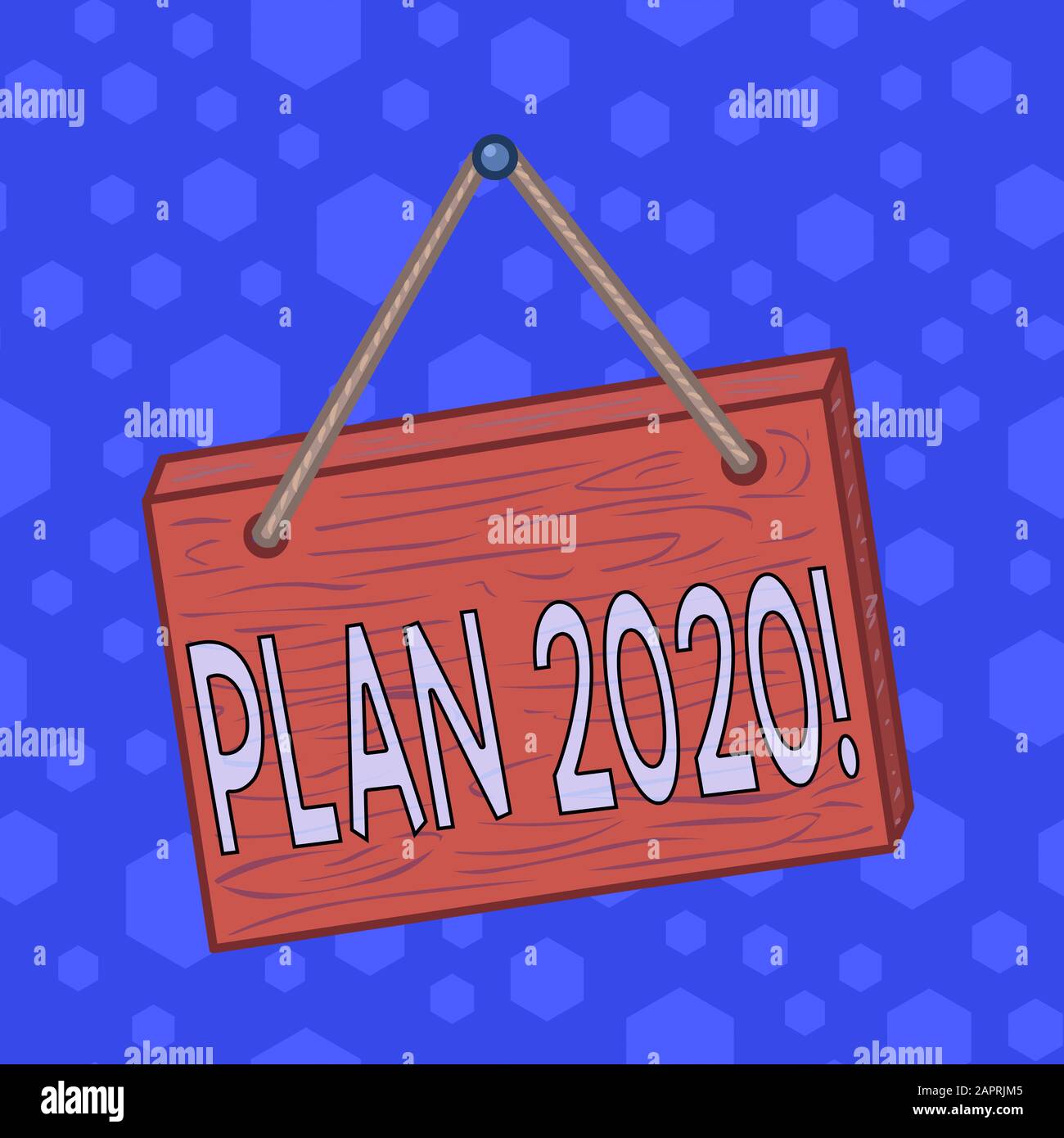 Schreiben Hinweis Übersicht Plan 2020. Business Konzept für ...