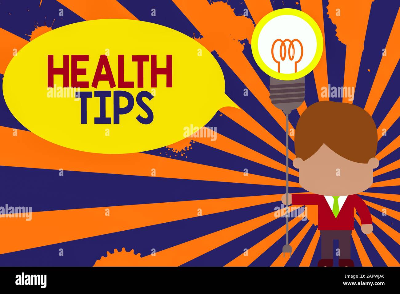 Konzeptionelle Handschrift zeigt Tipps zur Gesundheit. Begriff Sinne ...