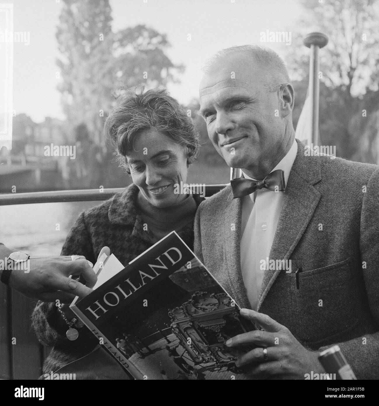 Besuch des Astronauten John Glenn und seiner Familie John Glenn in den ...