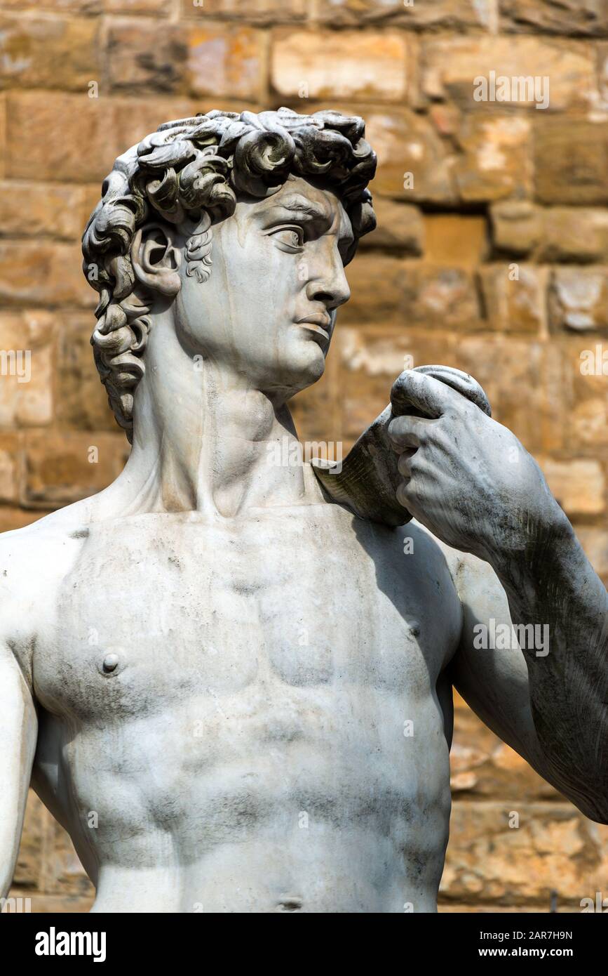 Firenze michelangelo michelangelos statue skulptur italienische ...