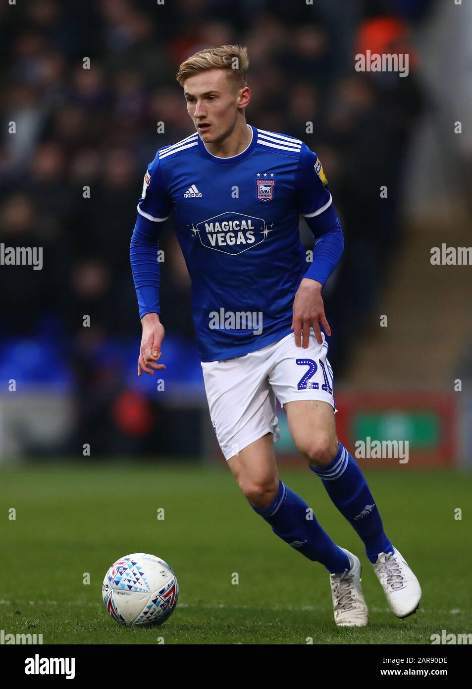 Flynn Downes von Ipswich Town - Ipswich Town / Lincoln City, Sky Bet ...