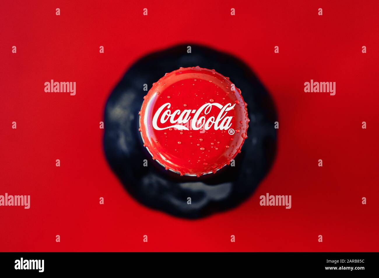 Rotes coca cola logo -Fotos und -Bildmaterial in hoher Auflösung – Alamy