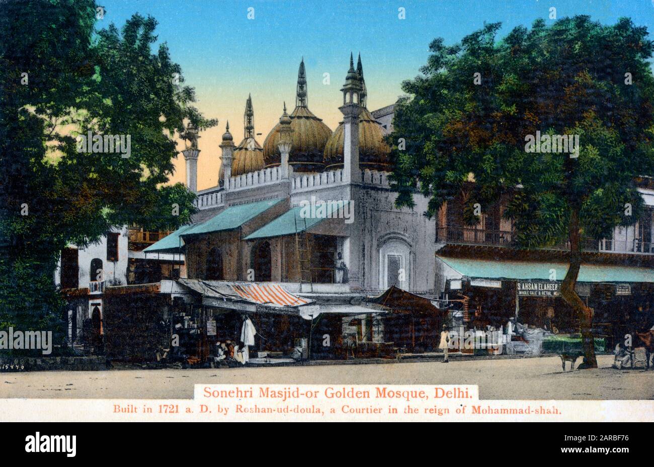 Sunehri Masjid Stockfotos und -bilder Kaufen - Alamy