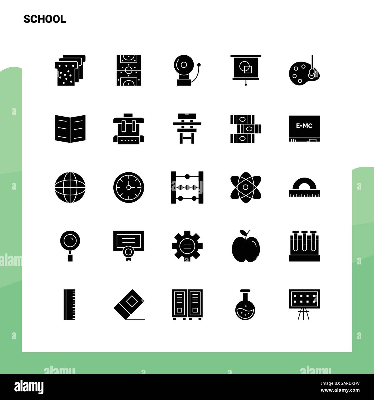 Winter park gymnasium Stock-Vektorgrafiken kaufen - Alamy