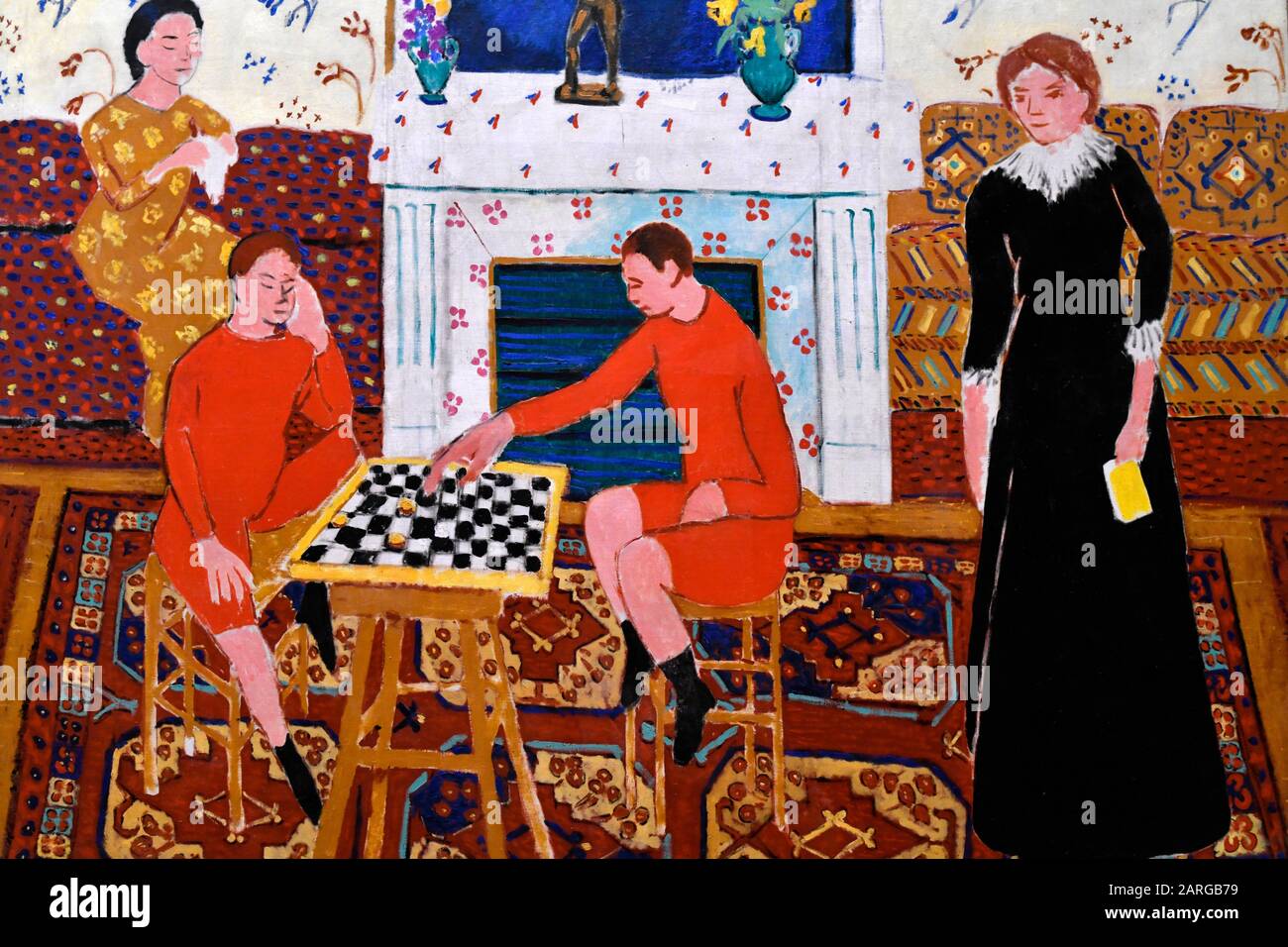 Familie des Malers, Henri Matisse, 1911, Museum der staatlichen ...