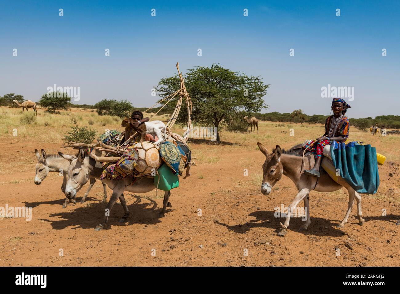 Sahel Desert West Africa Stockfotos und -bilder Kaufen - Alamy