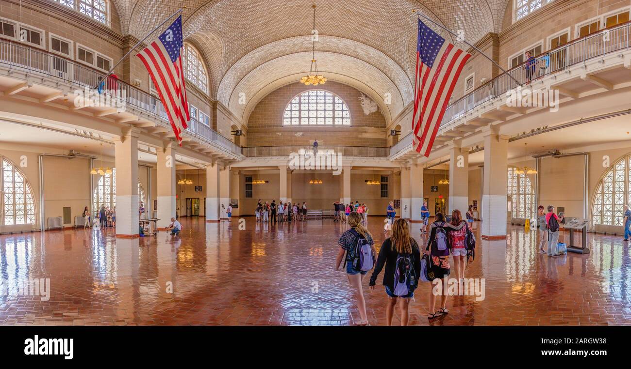 Nationales Museum Der Einwanderung Stockfotos und -bilder Kaufen - Alamy