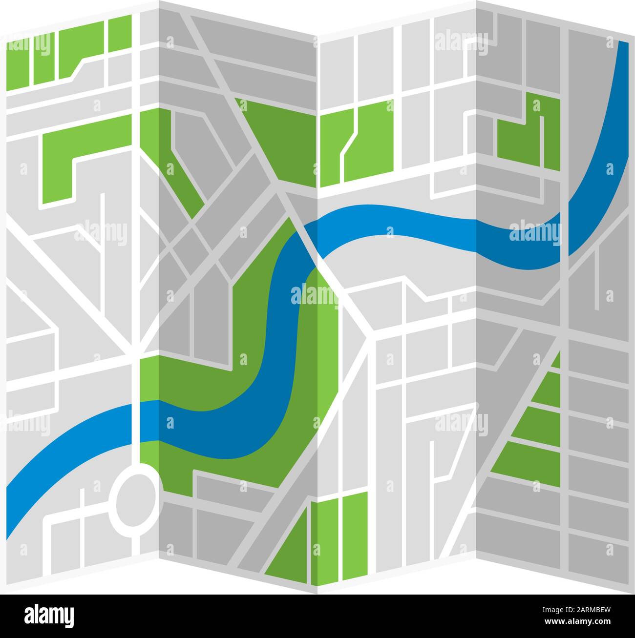 Stadtplan und informationen Stock-Vektorgrafiken kaufen - Alamy