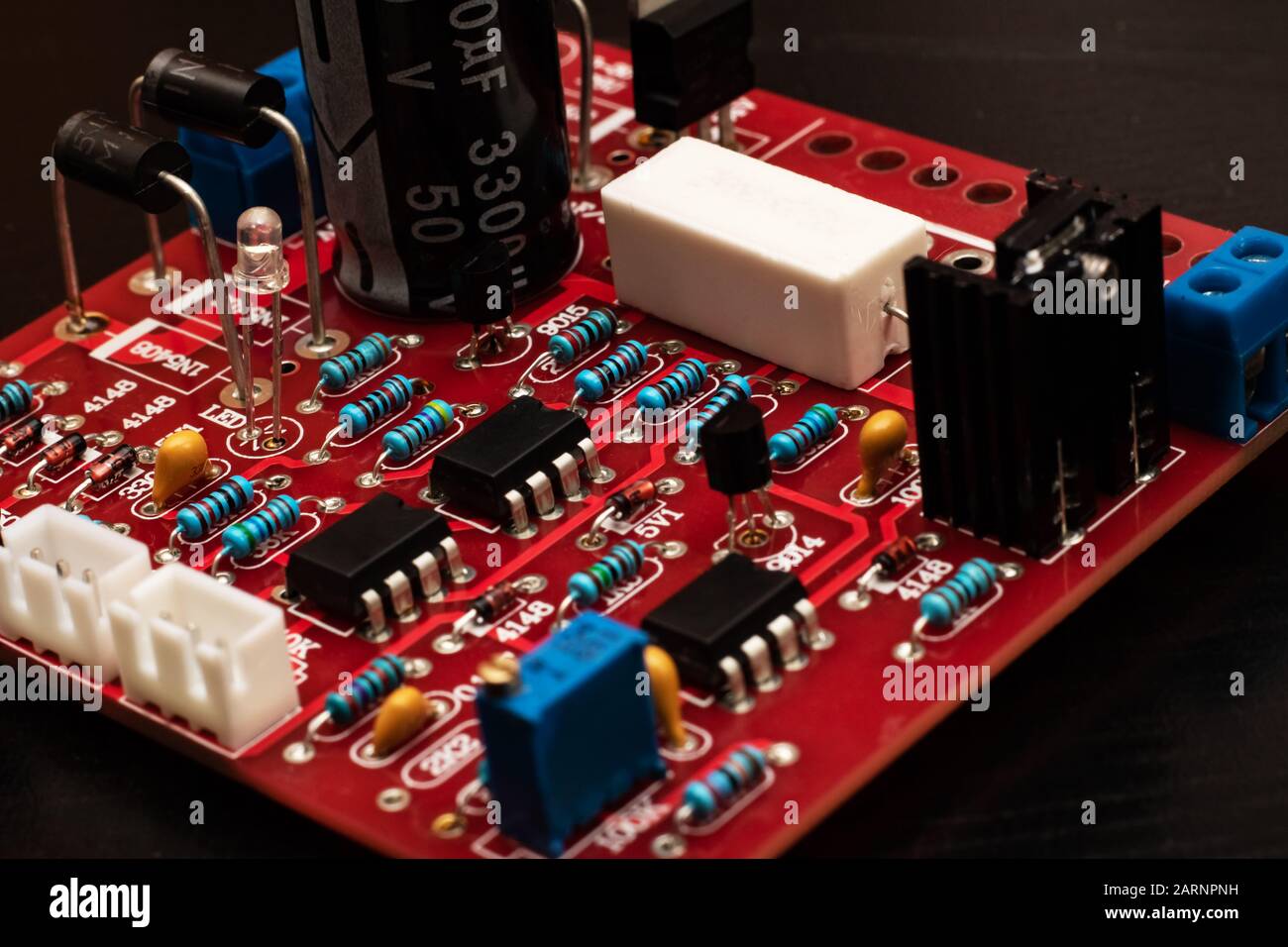 Nahaufnahme Der Leiterplatte Stockfotos und -bilder Kaufen - Alamy