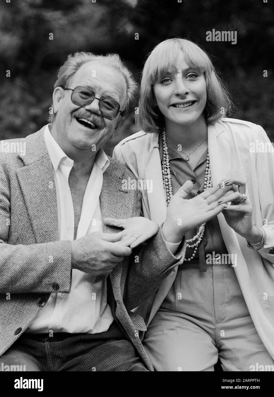 Werner Buttstädt, Reporter für "aktuelle Schaubude" mit Gaby Hoffmann ...