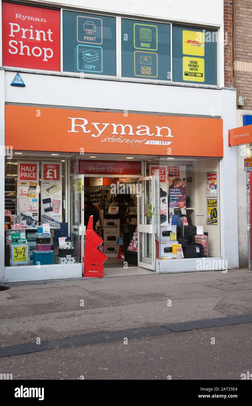 Ryman logo Stockfotos und -bilder Kaufen - Alamy