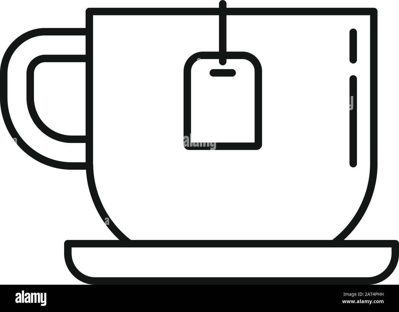 Symbol für Teetasse. Outline-Symbol für Teetasse für Web-Design ...