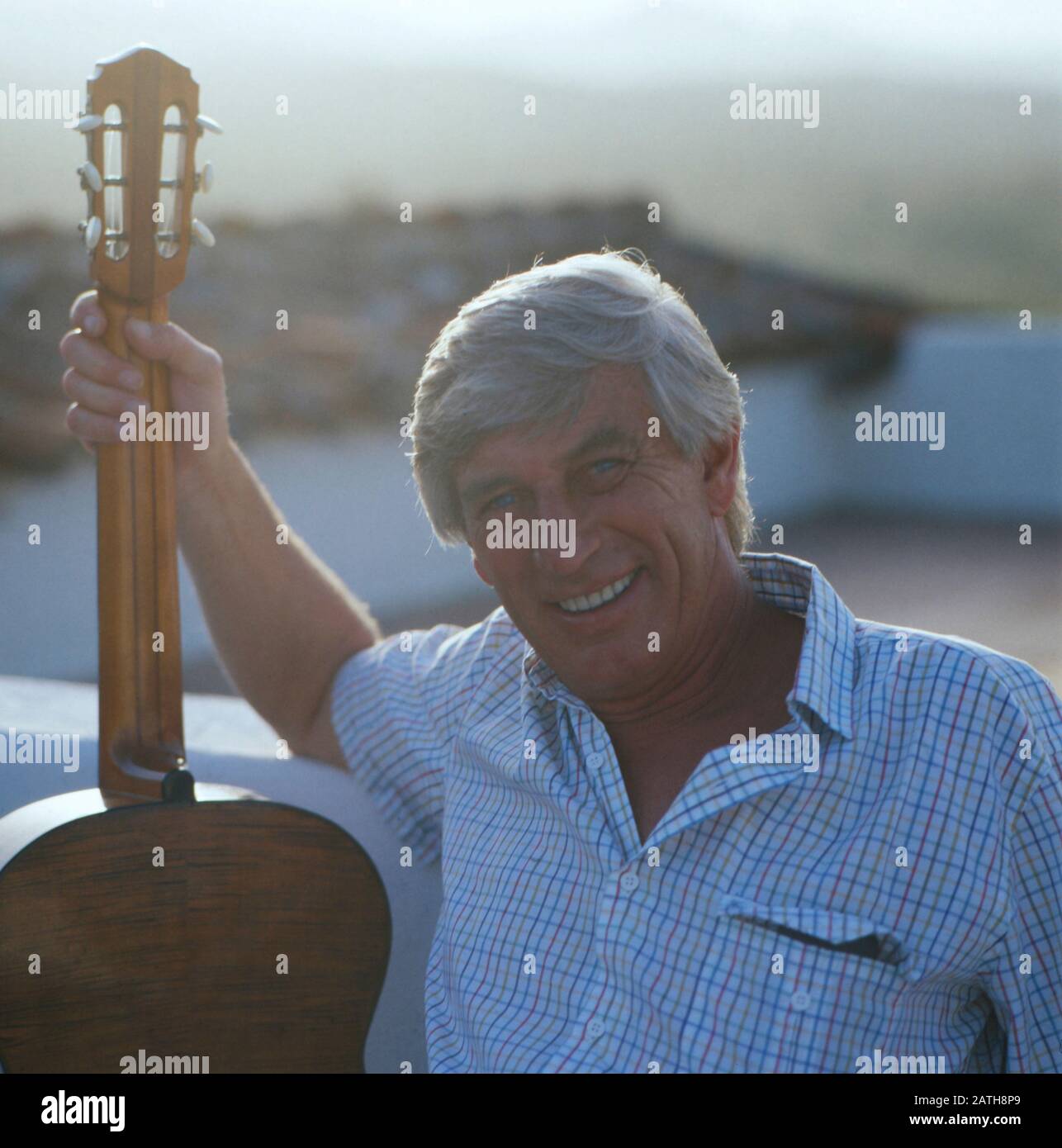 Ein Porteät des deutschen Schauspielers Siegfried Rauch, vermurrisch ...