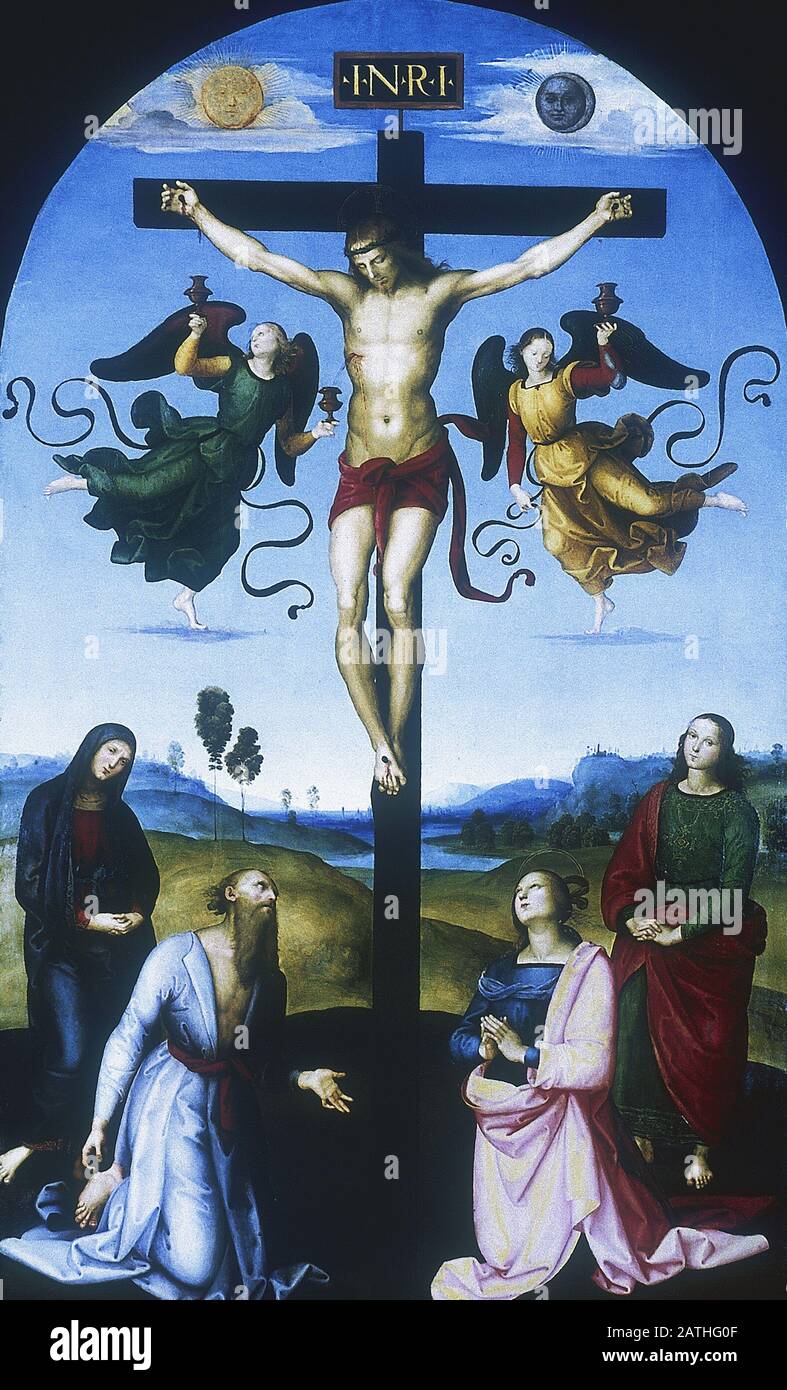 Raffaello Sanzio da Urbino, bekannt als Raphael Italian School The ...