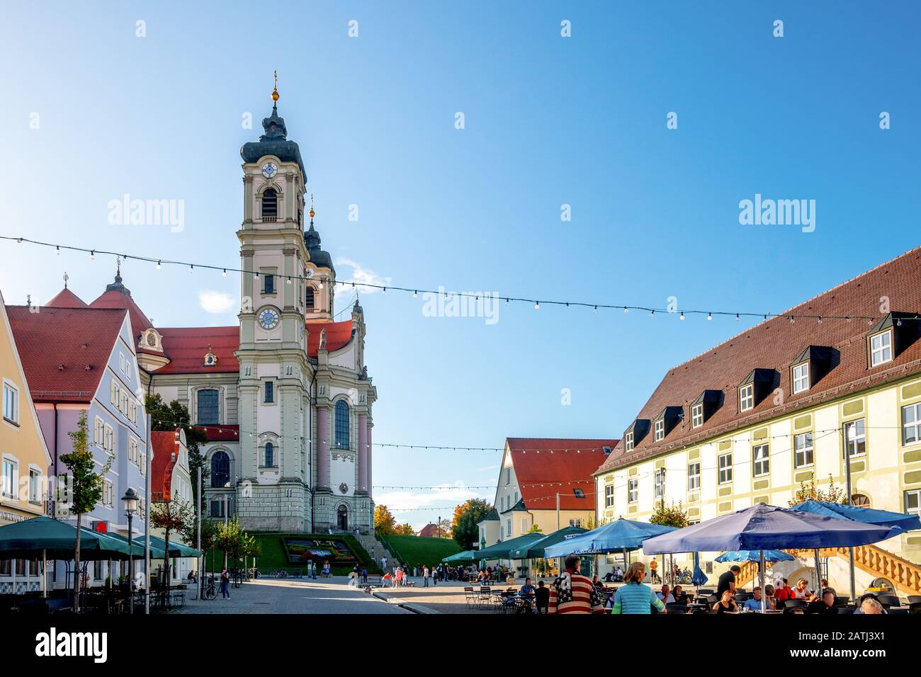 Kloster in Ottobeuren, Bayern, Deutschland Stockfotografie - Alamy