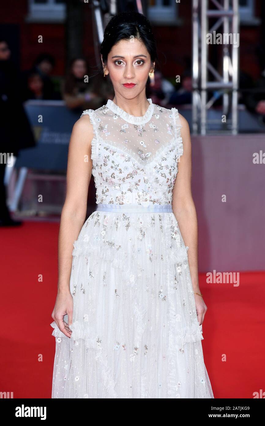 Manjinder Virk nahm an den 73. British Academy Film Awards in der Royal ...