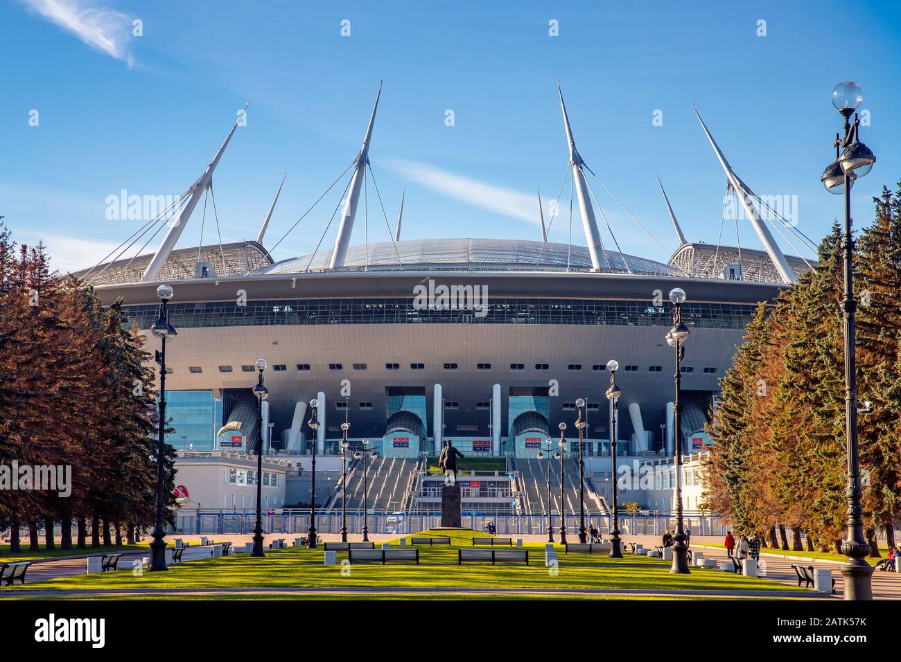 Stadium zenit arena -Fotos und -Bildmaterial in hoher Auflösung – Alamy