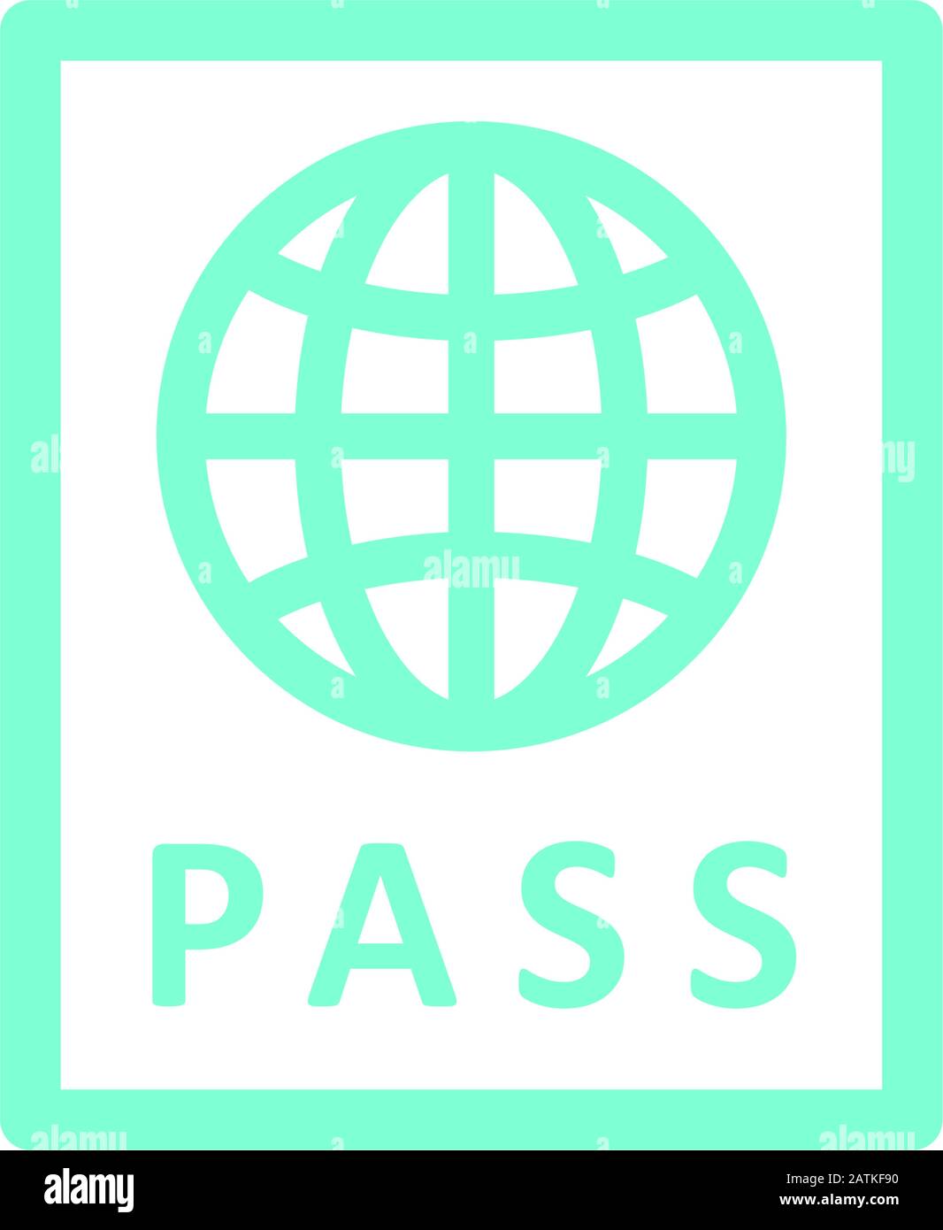 Pas logo design Stock-Vektorgrafiken kaufen - Alamy