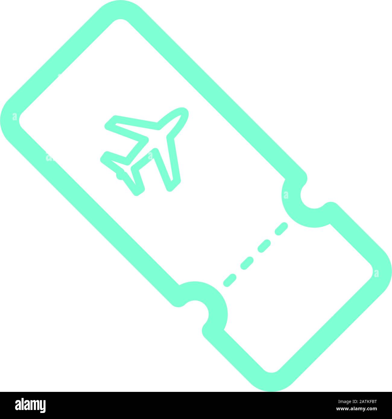 Vektor der Designvorlage für Ticket-Symbole Stock-Vektorgrafik - Alamy