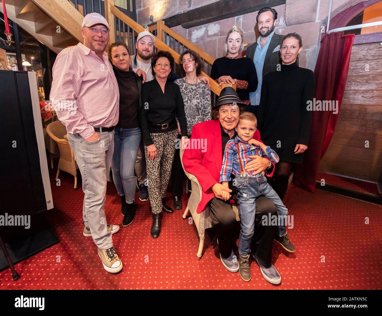 Bad Herrenalb, Deutschland. Februar 2020. Der Popsänger Tony Marshall ...