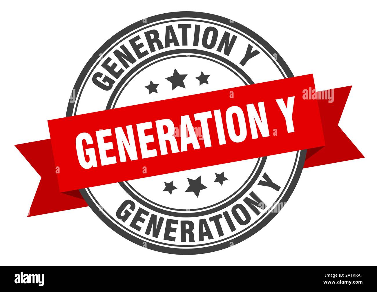 Generation y Label. Generation Yround-Band-Zeichen. Generation y ...