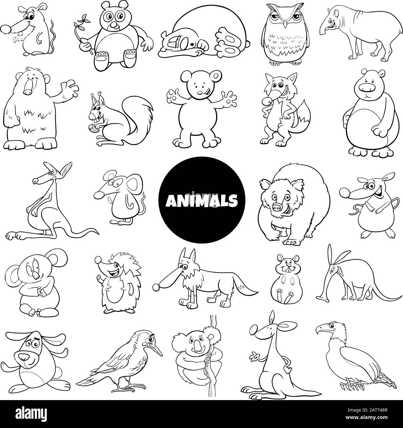 Koala ausmalbild -Fotos und -Bildmaterial in hoher Auflösung – Alamy