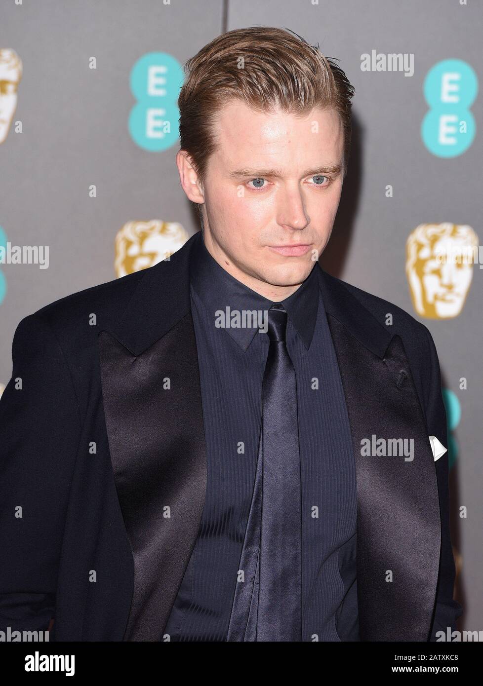 London, UK Jack Lowden bei den 73. British Academy Film Awards in der ...