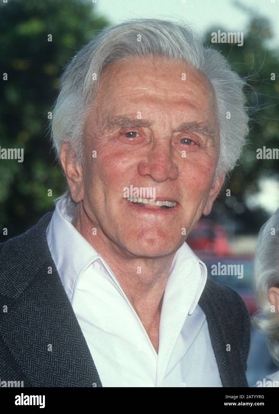 ***DATEIFOTO*** Kirk Douglas Ist Mit 103 Jahren Verstorben. Kirk Douglas, 1992, Foto Von Michael ...
