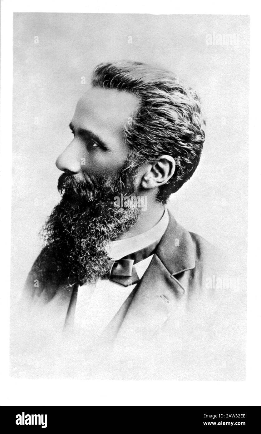 1890 Ca, USA: Der italienische Erfinder und Physiker GALILEO FERRARIS ...