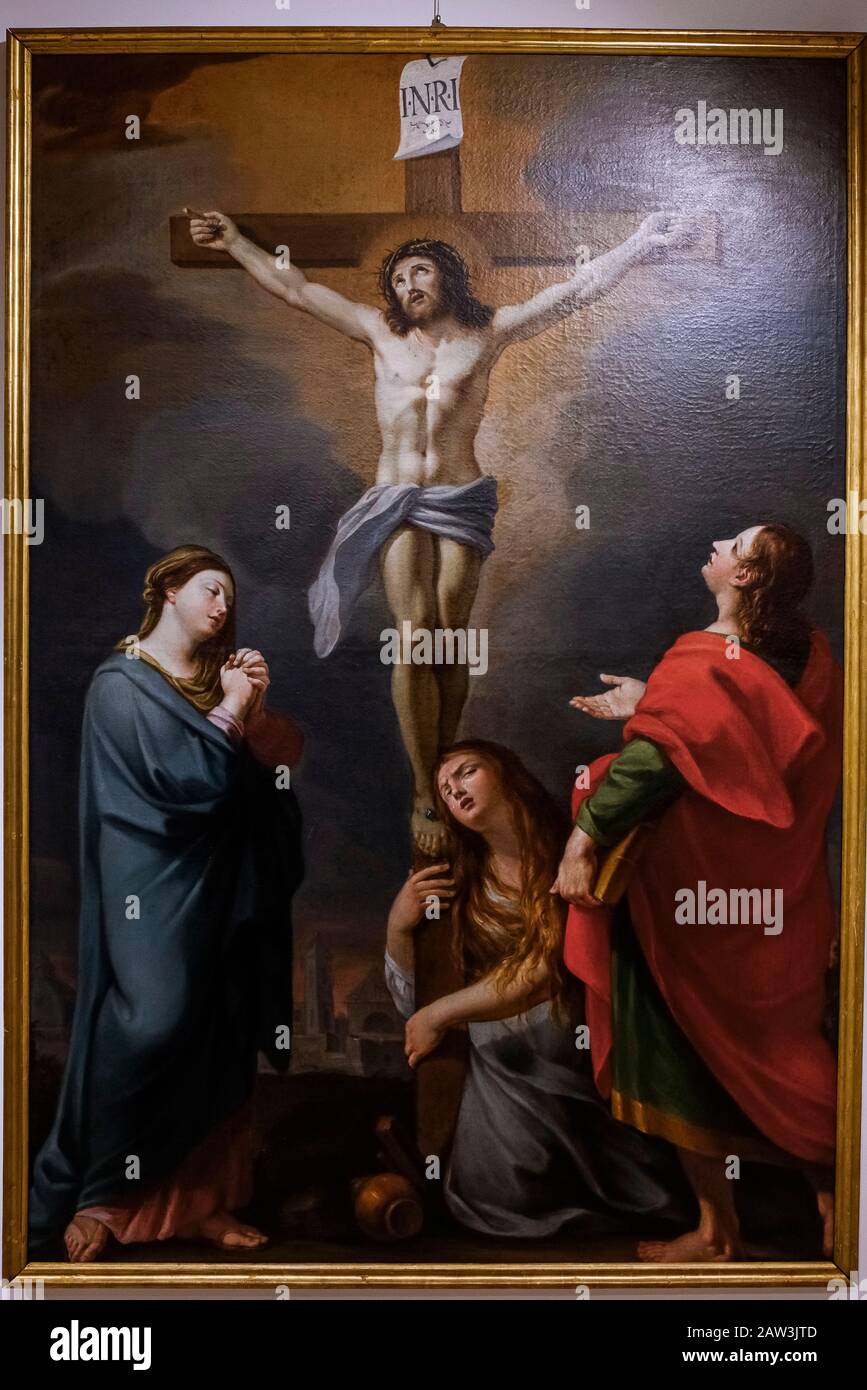 Kreuzigung mit giovanni battista von madonna -Fotos und -Bildmaterial in hoher Auflösung – Alamy