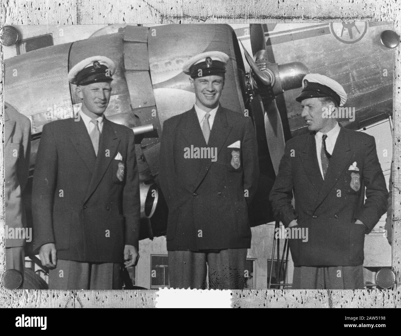 Olympische Sommerspiele Helsinki (1952) Olympische Matrosen Drake ...