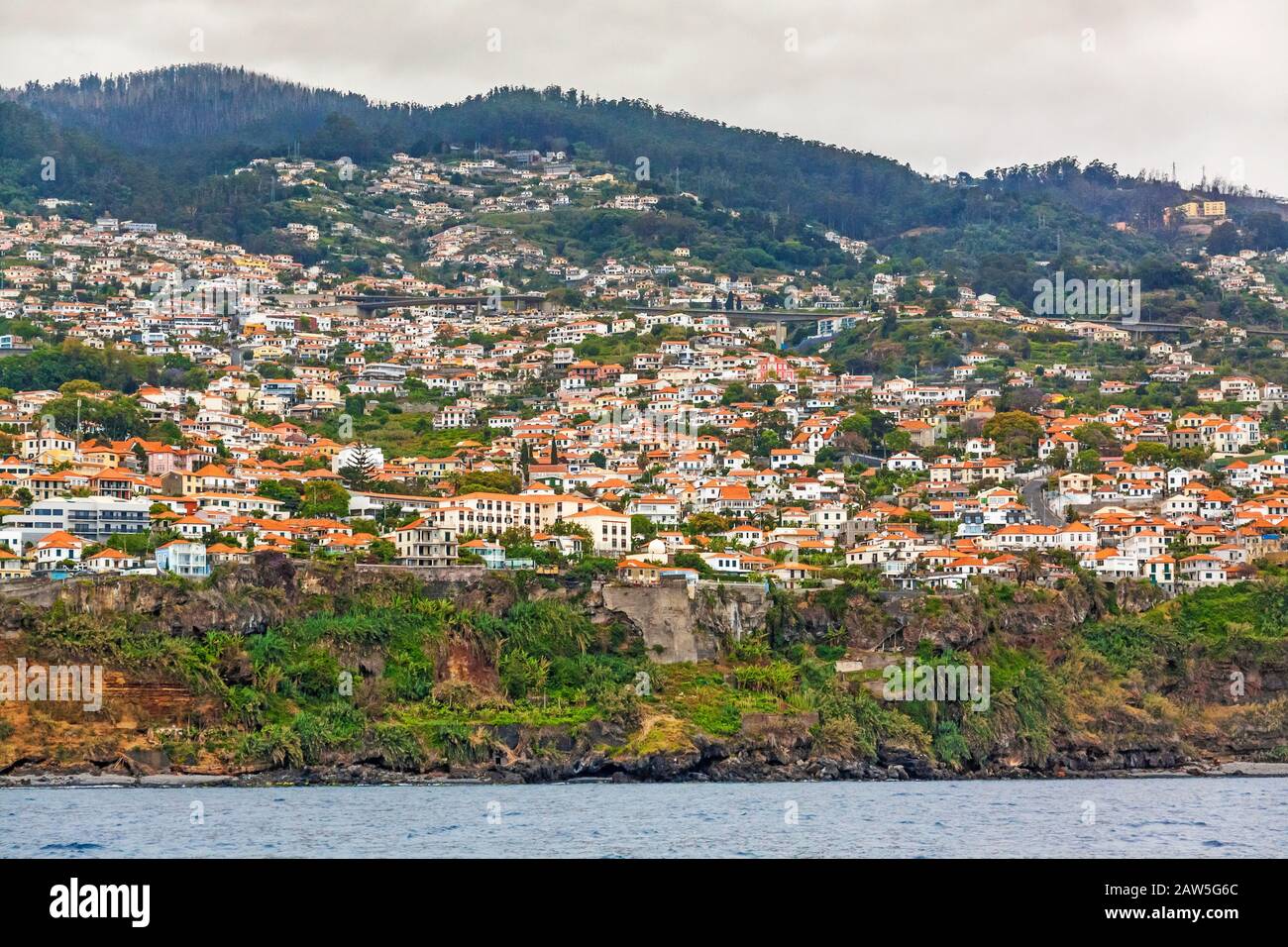 Blick auf Funchal, Insel Madeira, Portugal Stockfotografie - Alamy