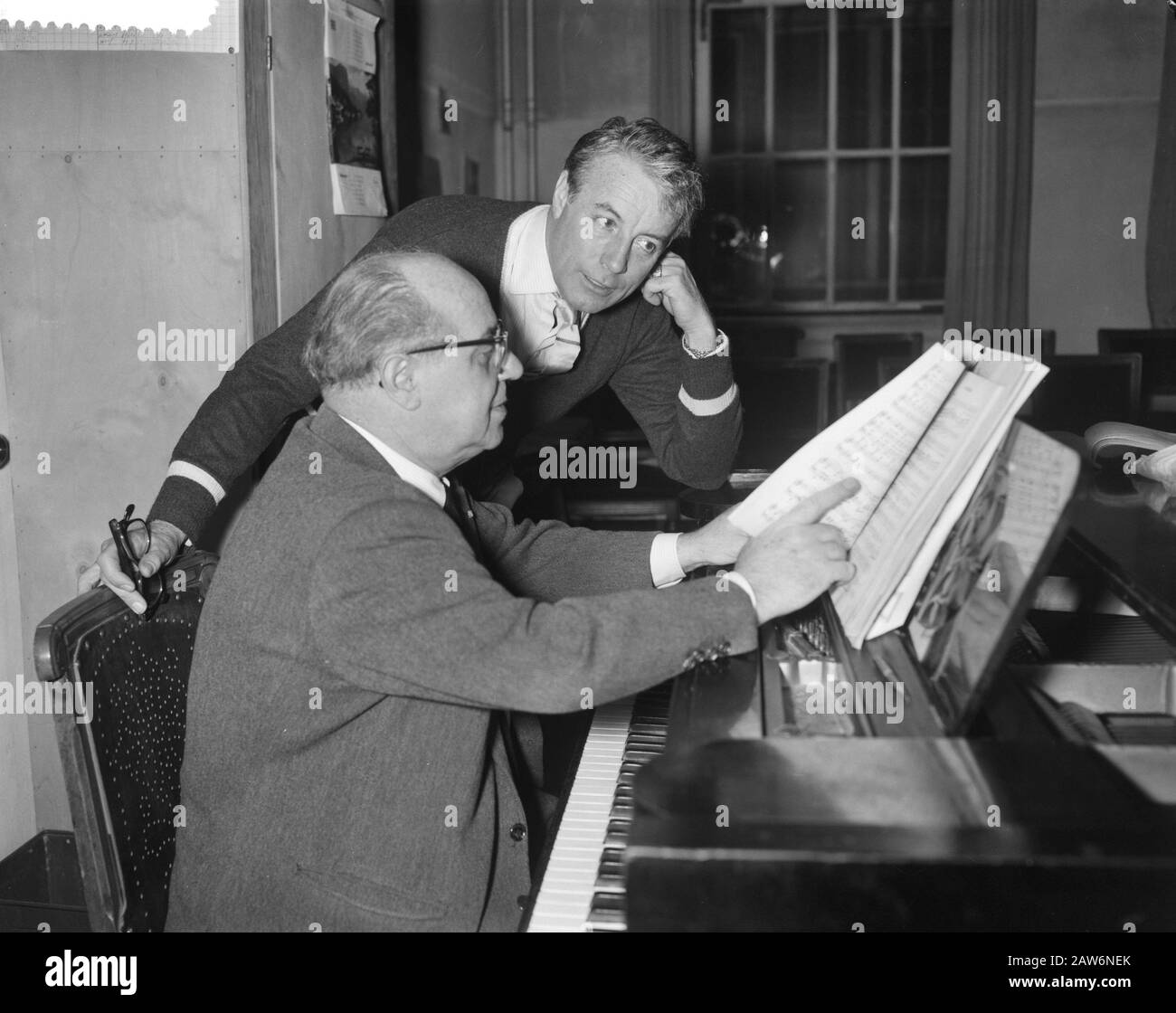 Niederländischer Wiener Schauspieler [und Sänger] Johan Heesters in den ...