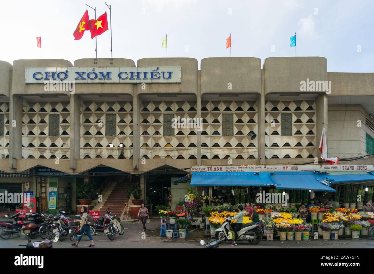 Cho xom chieu markt -Fotos und -Bildmaterial in hoher Auflösung – Alamy