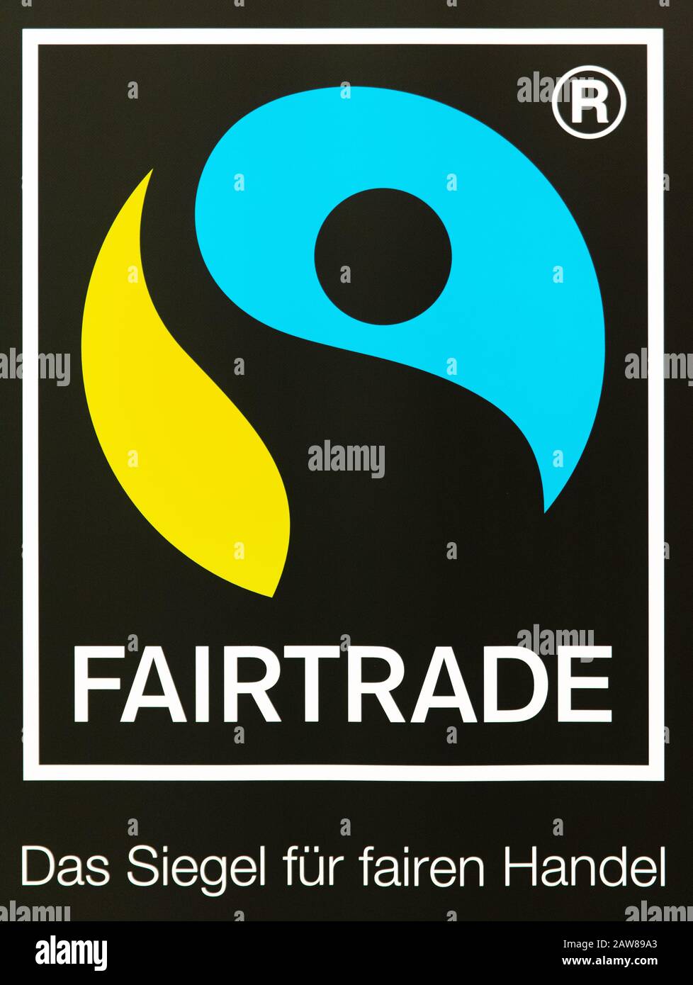 Fairtrade logo emblem -Fotos und -Bildmaterial in hoher Auflösung – Alamy
