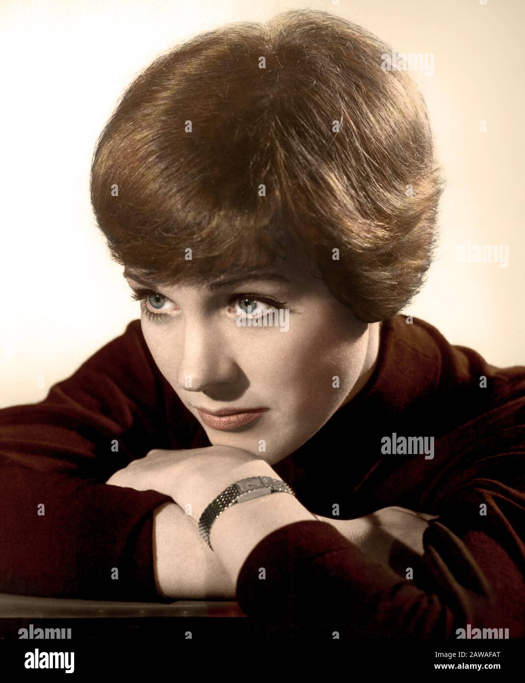 1965 , USA : Die britische Filmschauspielerin und Sängerin JULIE ...