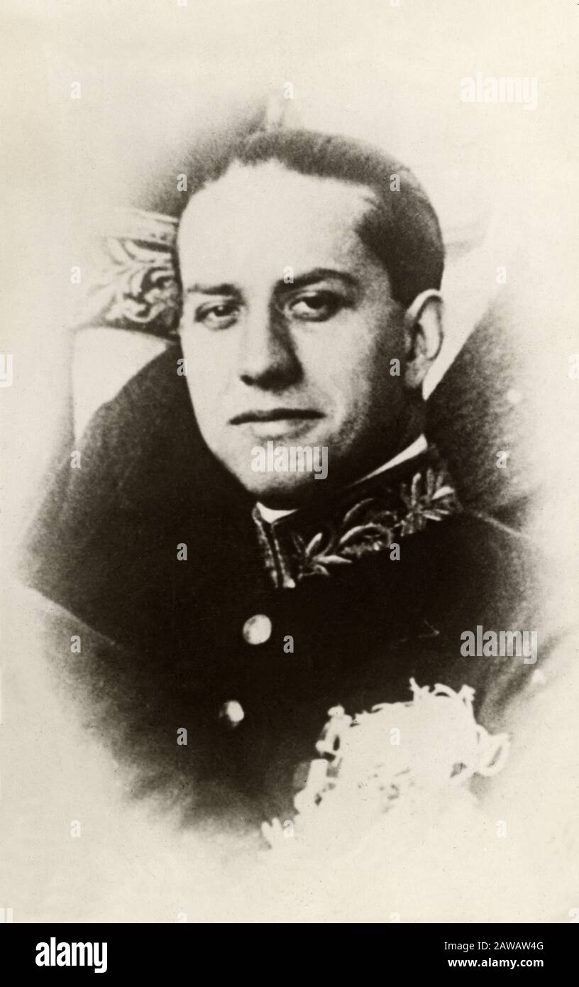 1929 Ca, ITALIEN: Der Graf GALEAZZO CIANO (* 1903; † 1944). Nachdem er ...