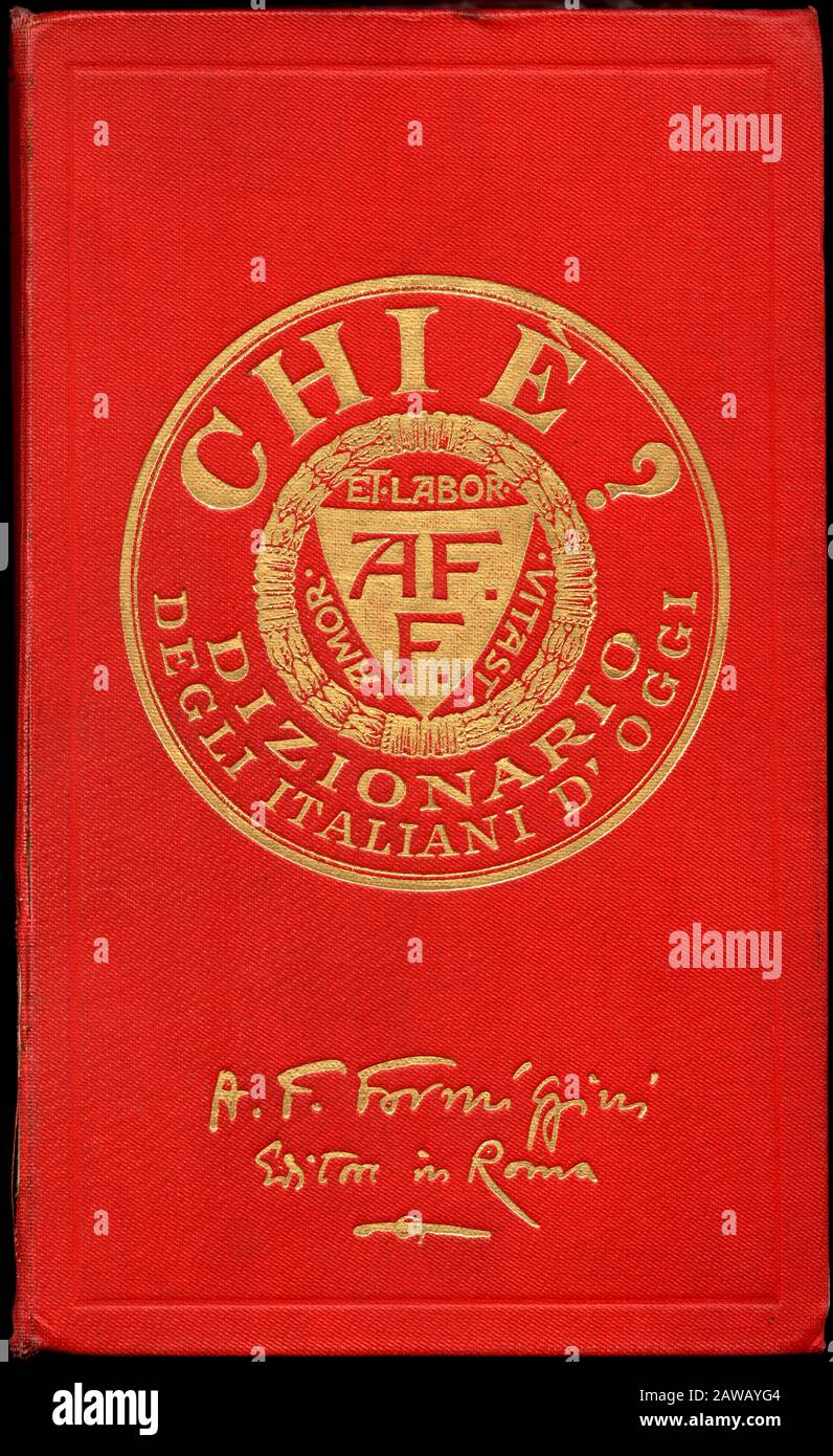 Der italienische Faschist und jüdische Verleger Angelo Fortunato ...